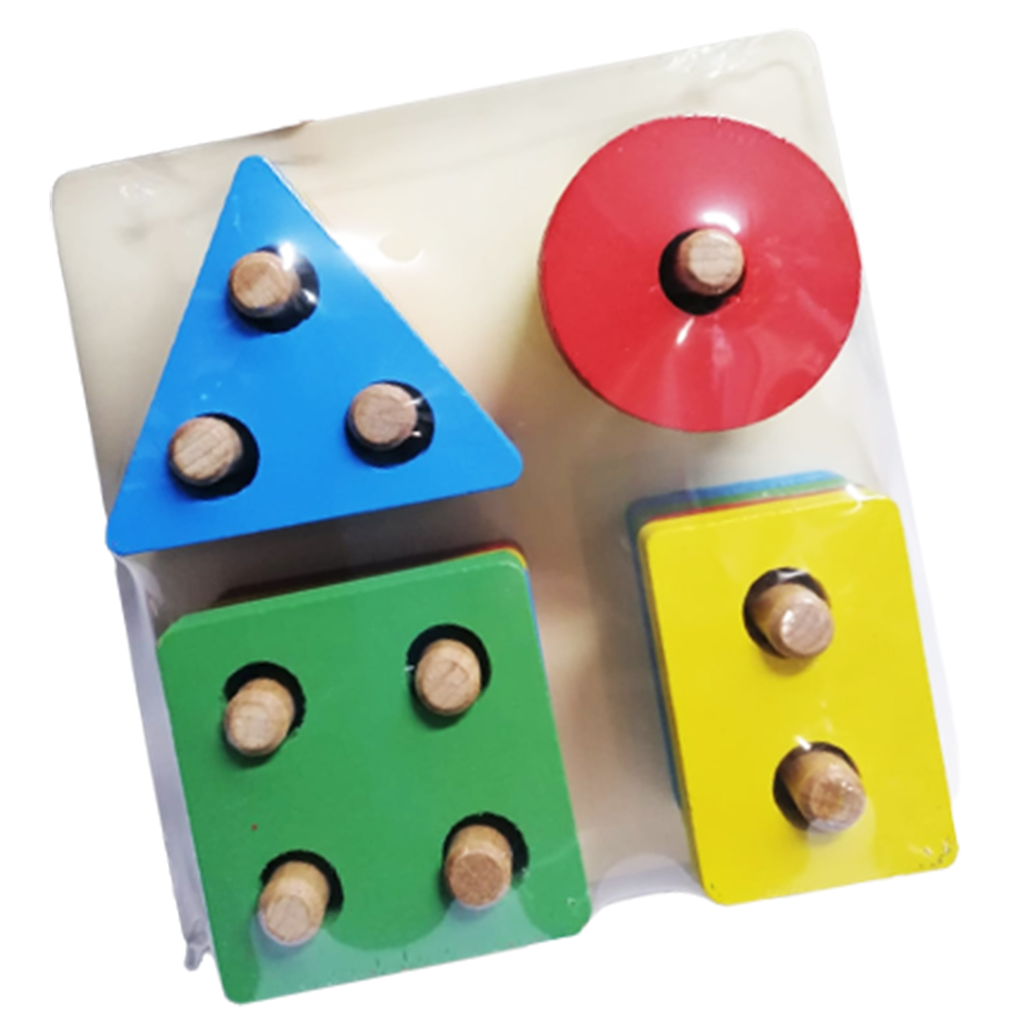 Juego Didáctico Encaje Figuras Geométricas - ALMACEN TOTAL