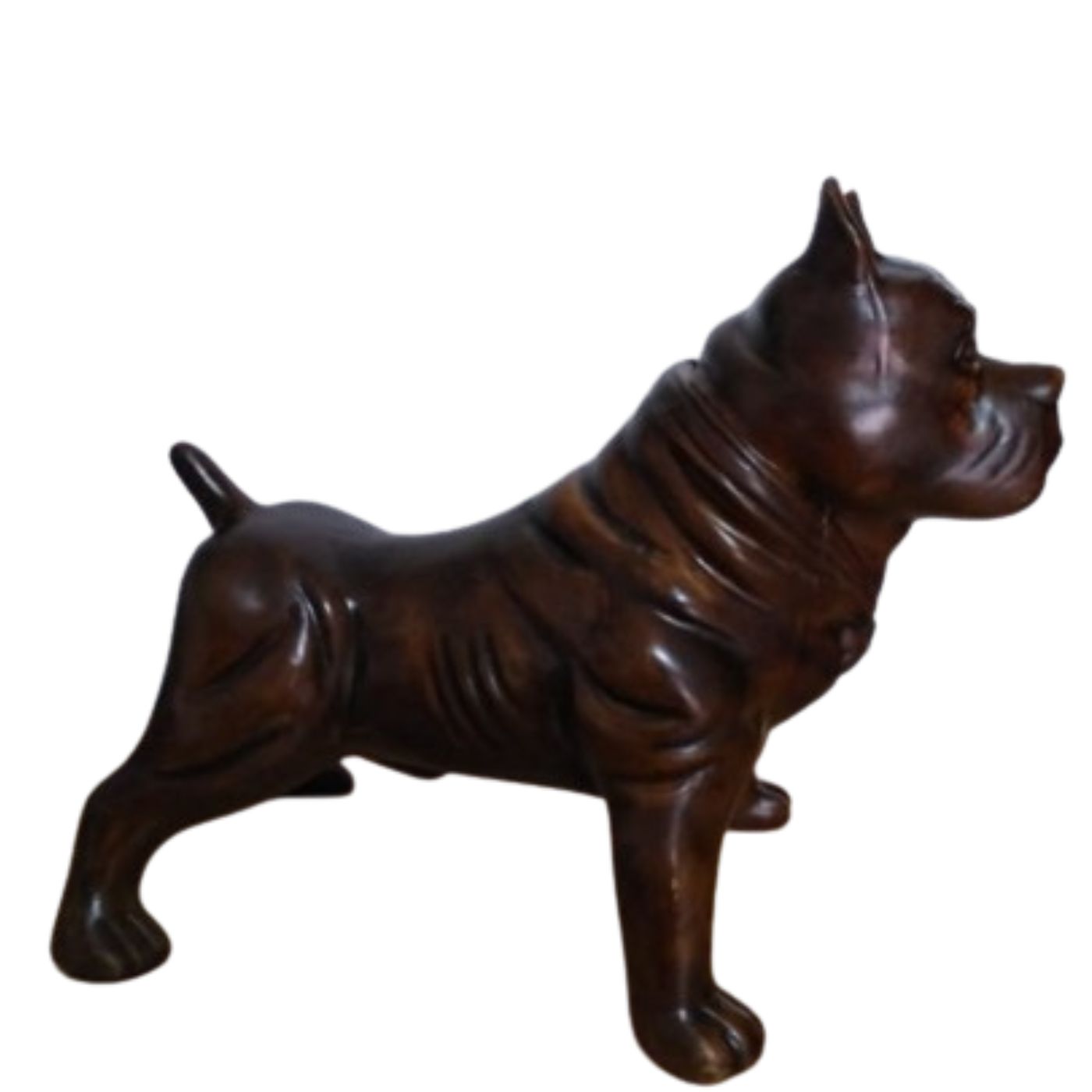 Adorno Perro Berasbully de ceramica Marron - ALMACEN TOTAL